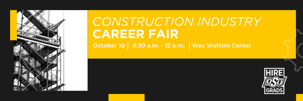 Construction Industry Career Fair - Oklahoma State University - Stillwater
